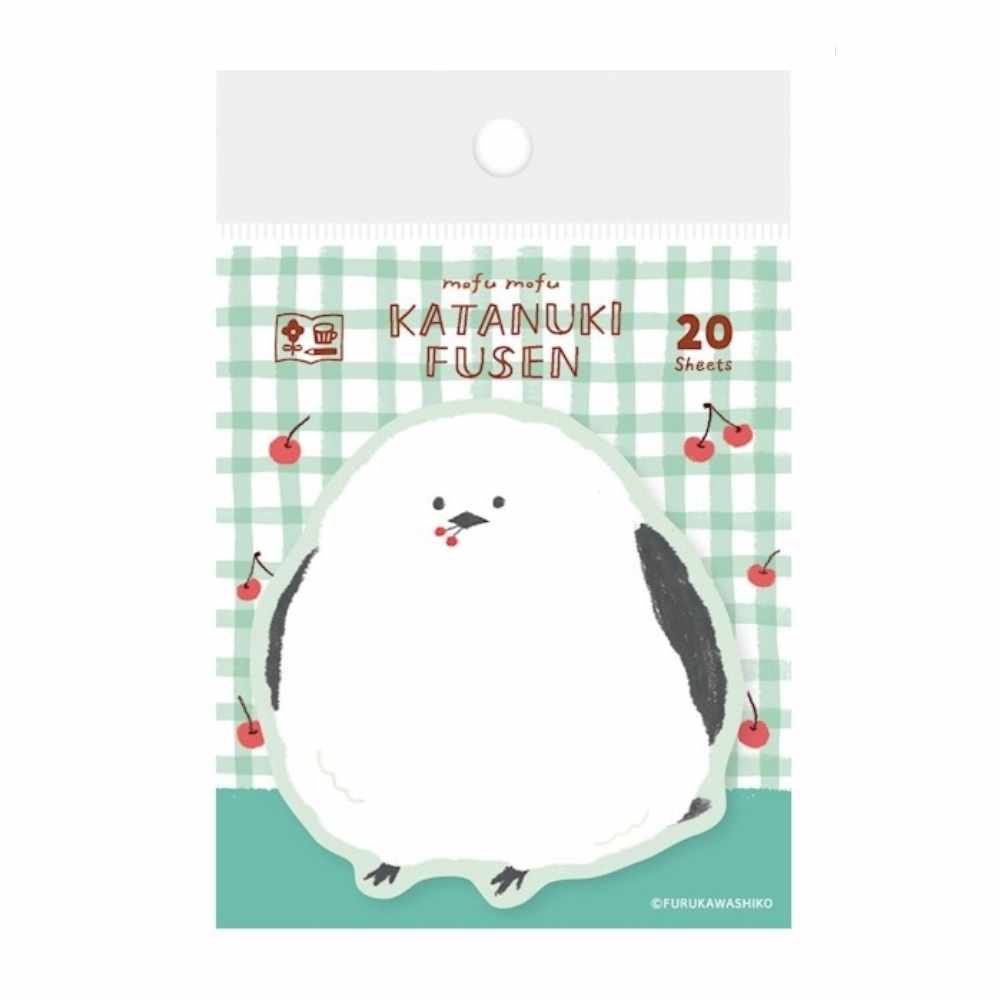 Fluffy Bird Sticky Notes Cute Die Cut Sticky Memo Pad Japanese ...